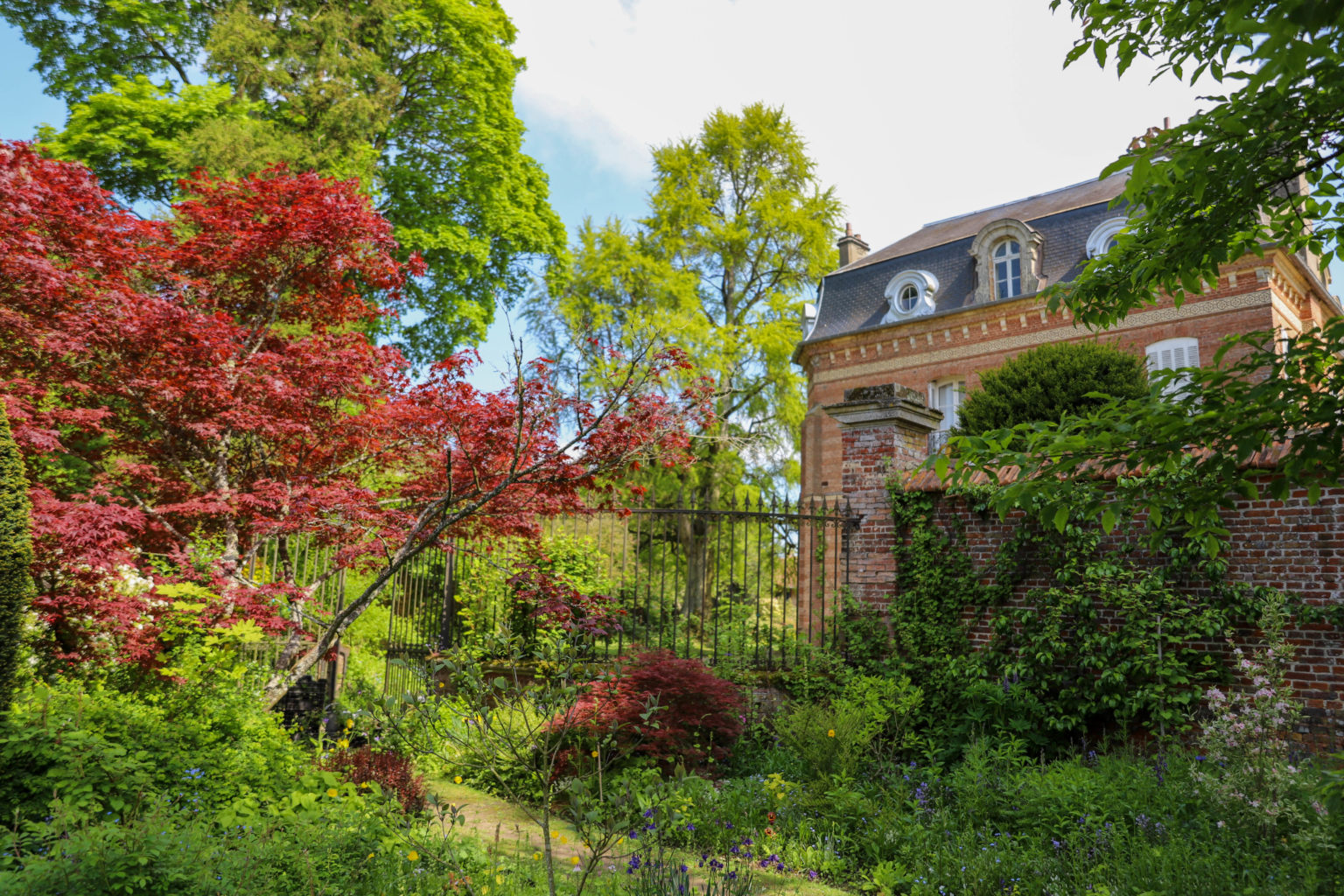 Le jardin floral du château de Digeon | Jardin Potager